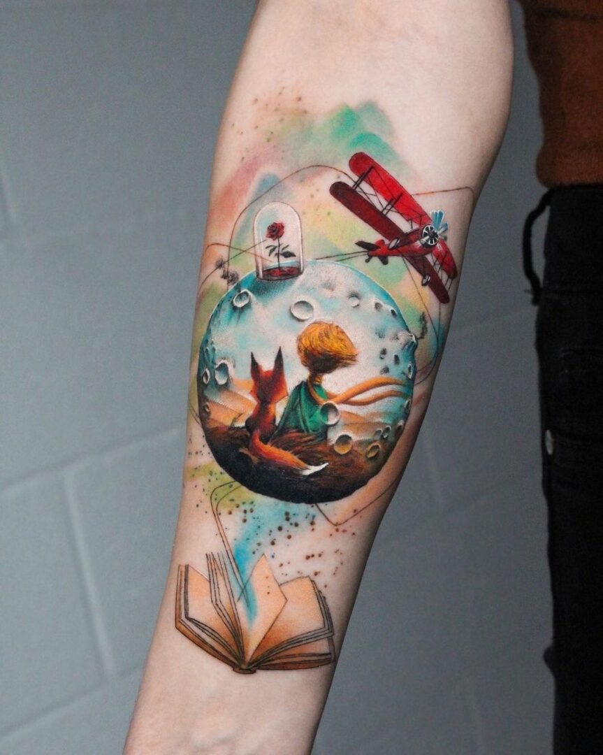 20 Adorable Little Prince Tattoos That Reveal What Matters Most
