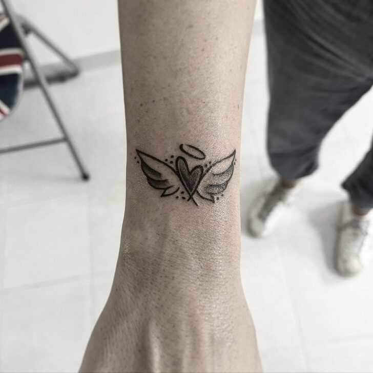 These 19 Heart With Wings Tattoo Designs Will Make Your Love Soar