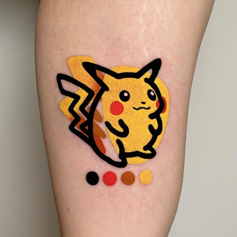 20 Electrifying Pikachu Tattoo Ideas