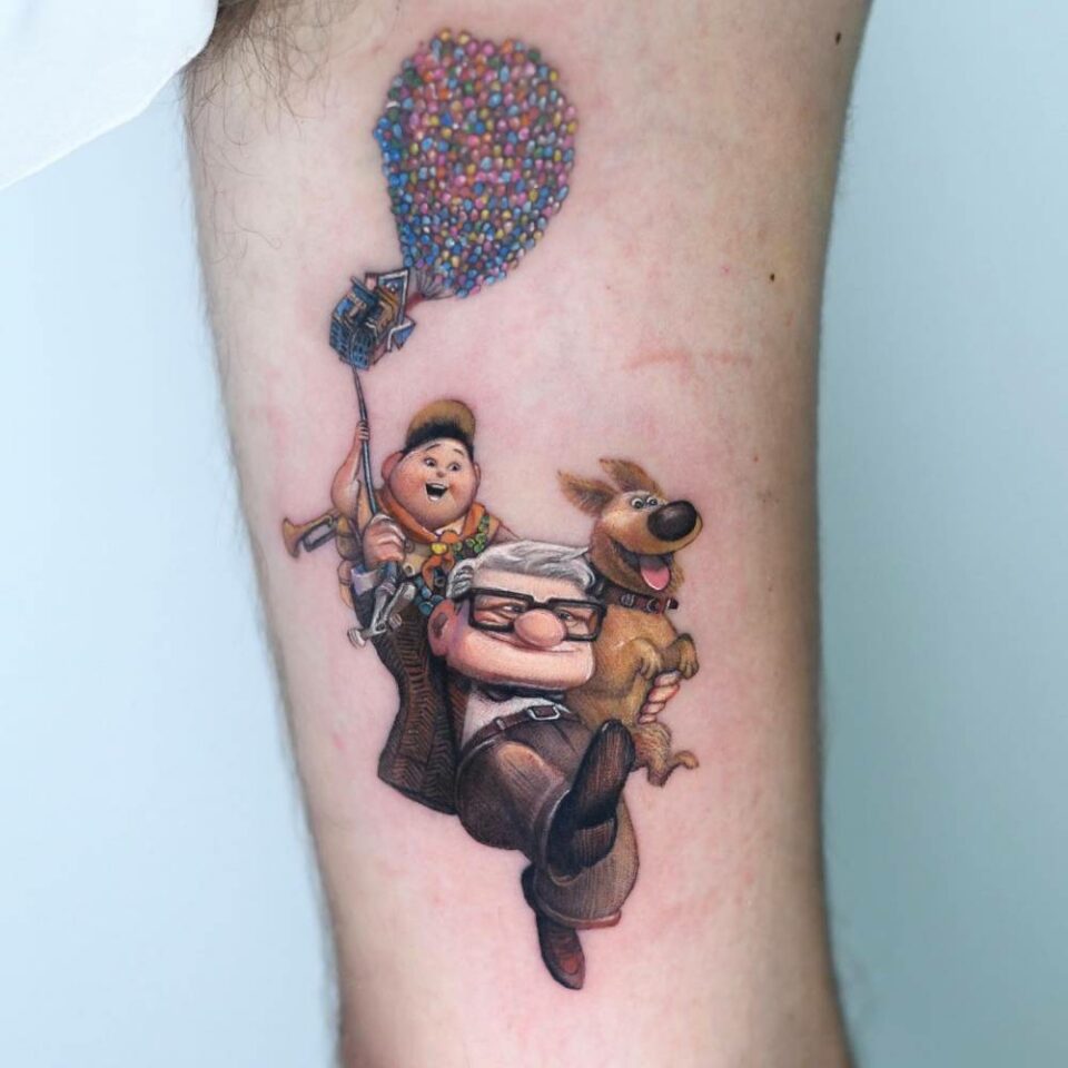 20 Pixar Tattoos That Will Take You To Infinity And Beyond