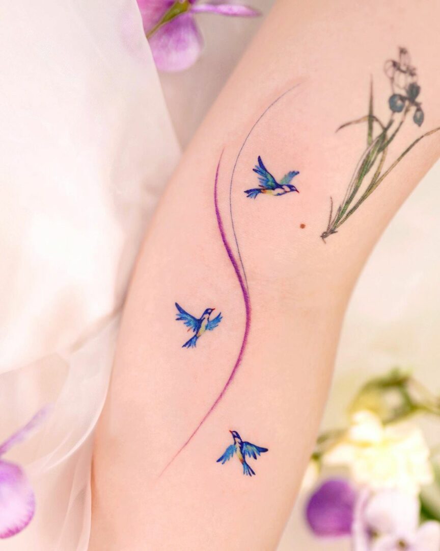20 Bluebird Tattoo Designs That Capture The Beauty Of Flight