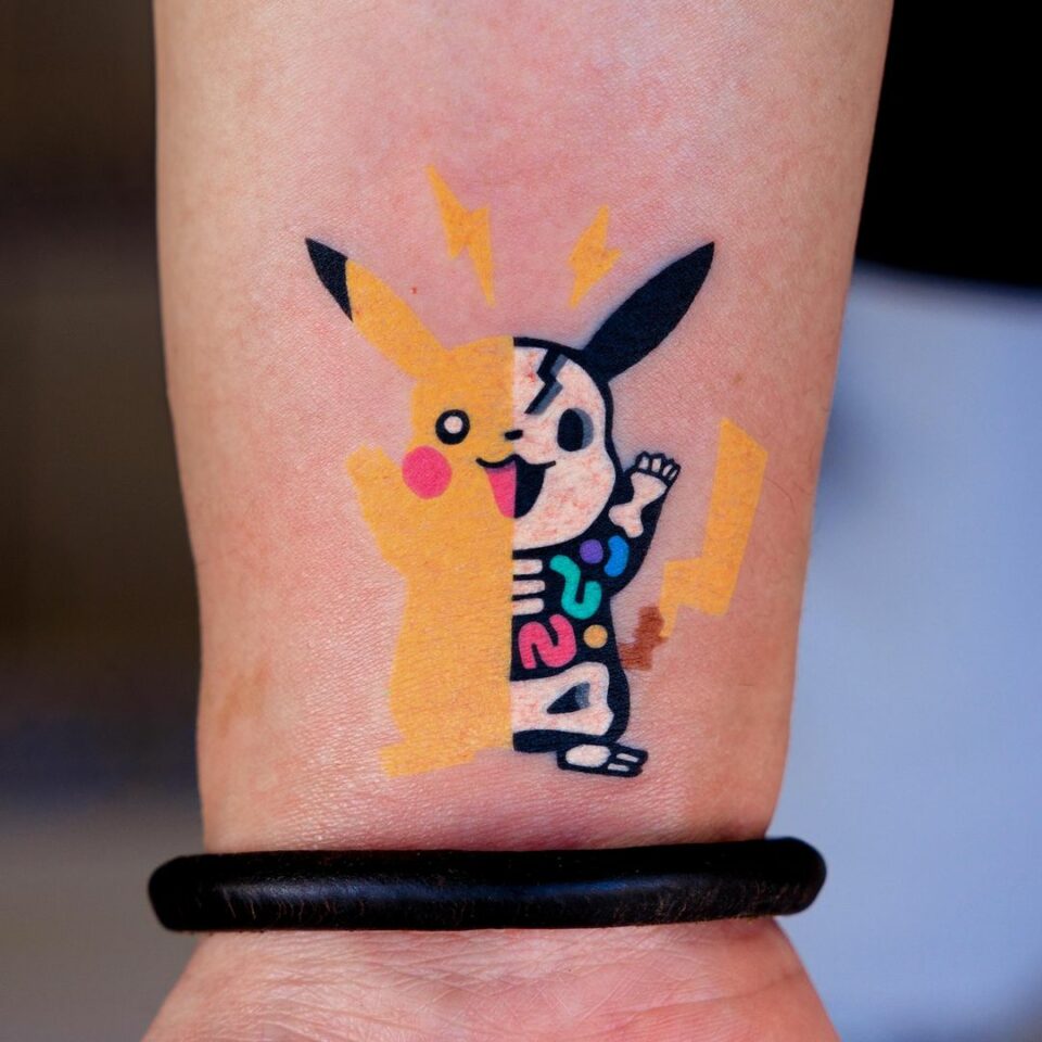 20 Electrifying Pikachu Tattoo Ideas