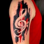 19 Treble Clef Tattoo Designs That Hit All The Right Notes