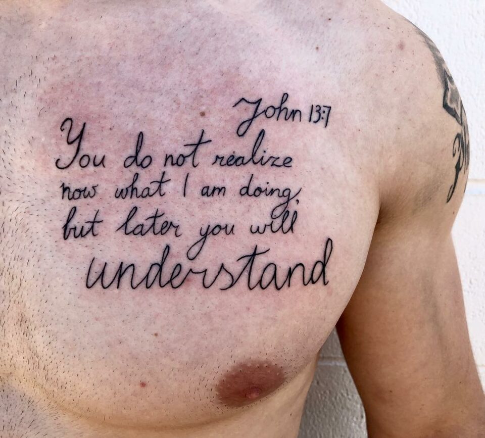 Wear Your Faith With These 20 Stunning Bible Quote Tattoos