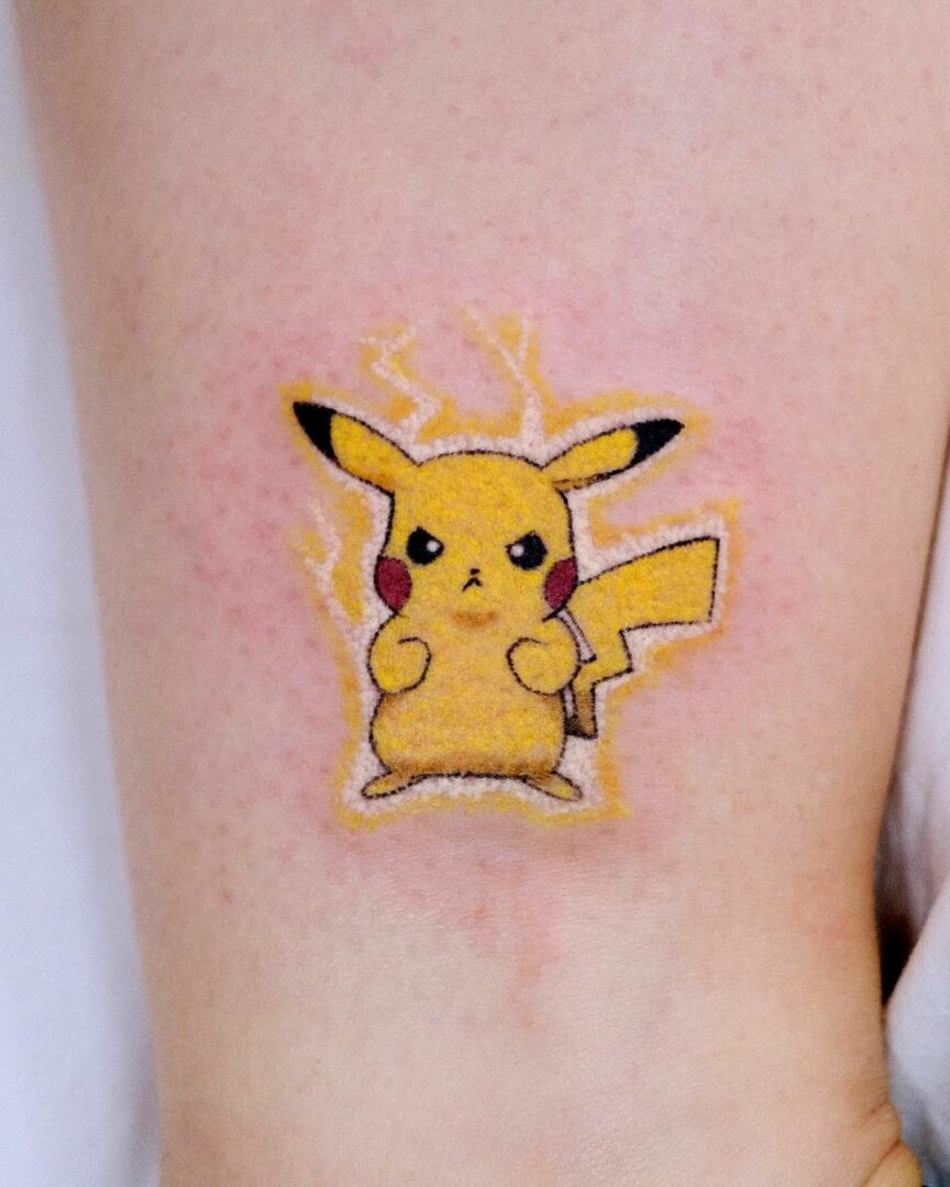 20 Electrifying Pikachu Tattoo Ideas