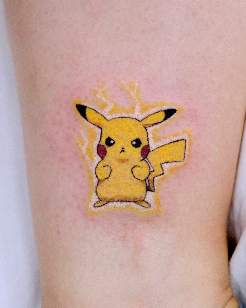 20 Electrifying Pikachu Tattoo Ideas