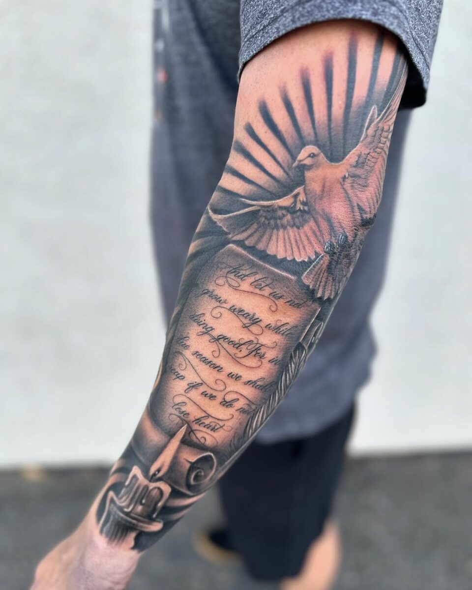 Wear Your Faith With These 20 Stunning Bible Quote Tattoos