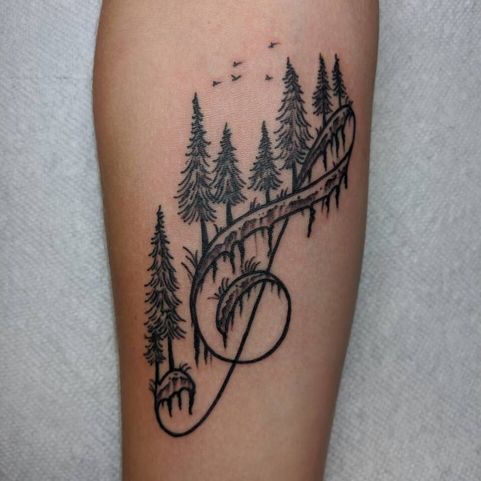19 Treble Clef Tattoo Designs That Hit All The Right Notes