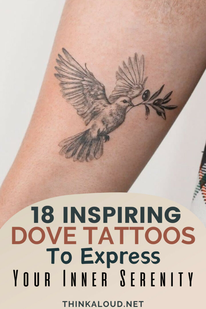18 Inspiring Dove Tattoos To Express Your Inner Serenity