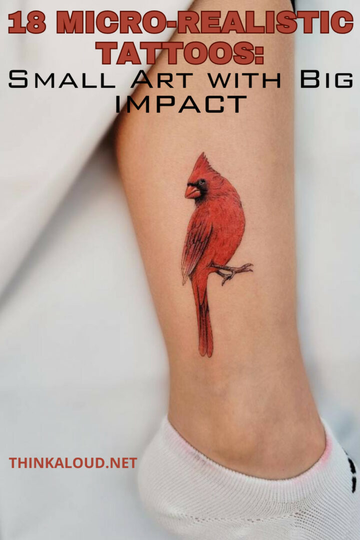 18 Micro-realistic Tattoos: Small Art with Big Impact