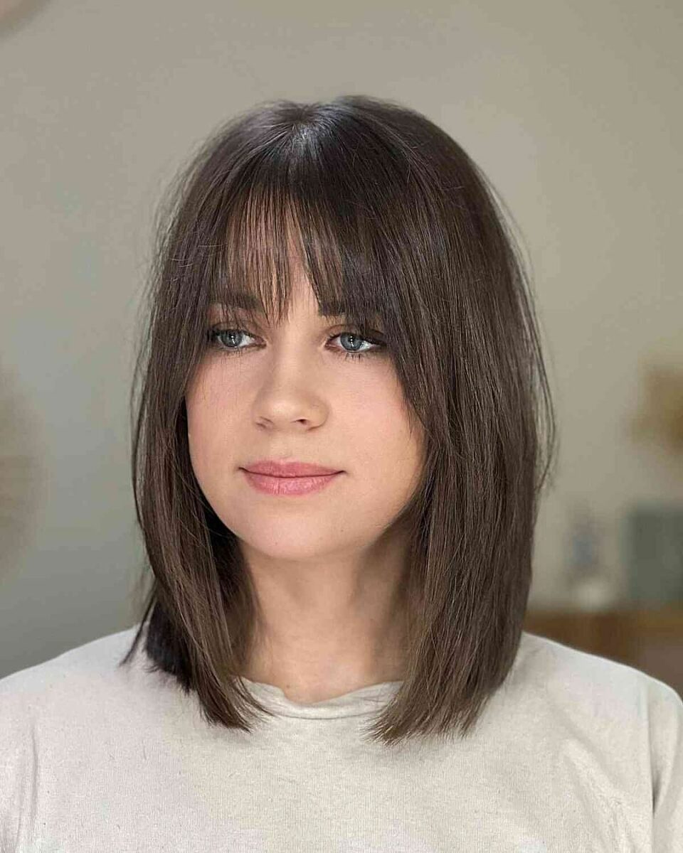 40 Beautiful Lob Haircuts That Are The Best Of Both Worlds