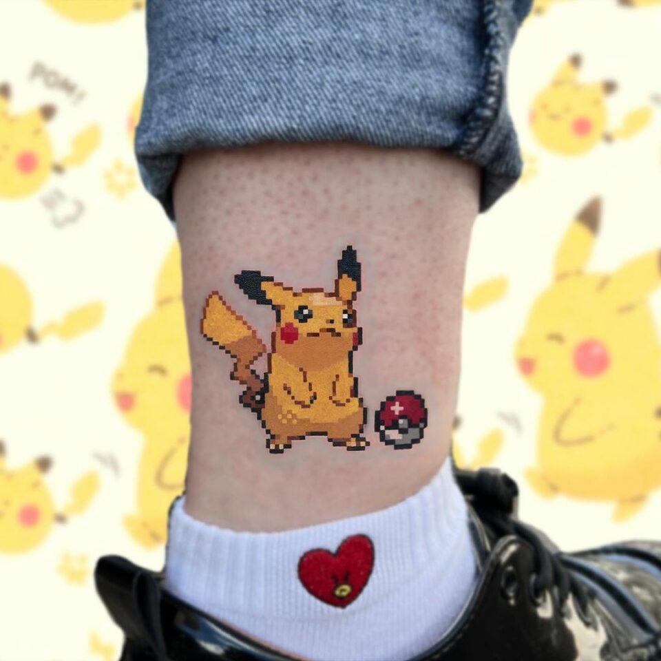 20 Electrifying Pikachu Tattoo Ideas