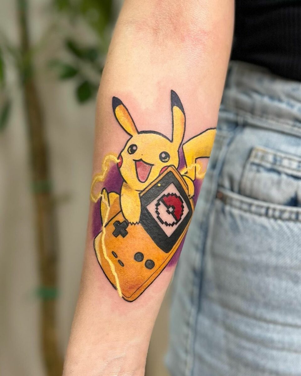 20 Electrifying Pikachu Tattoo Ideas