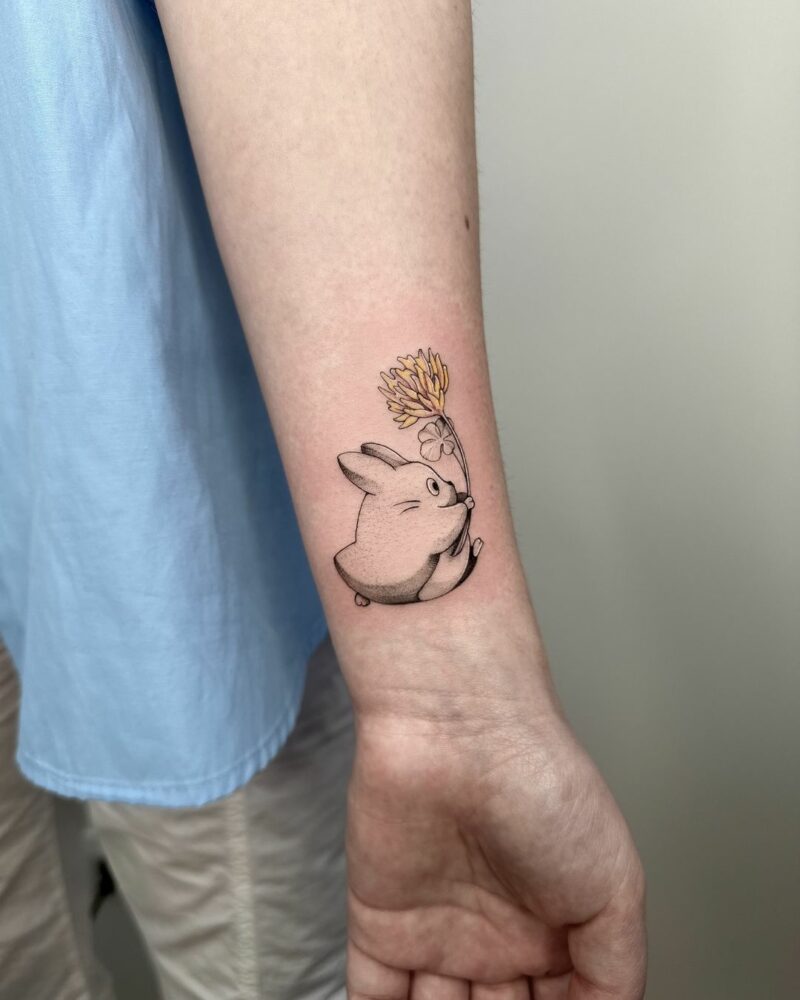 20 Magical Totoro Tattoo Designs to Bring Studio Ghibli Alive On Your Skin