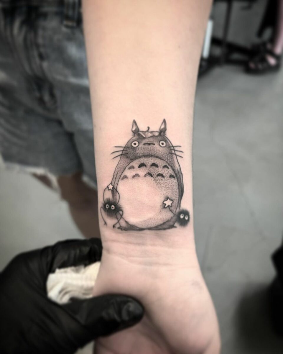 20 Magical Totoro Tattoo Designs to Bring Studio Ghibli Alive On Your Skin