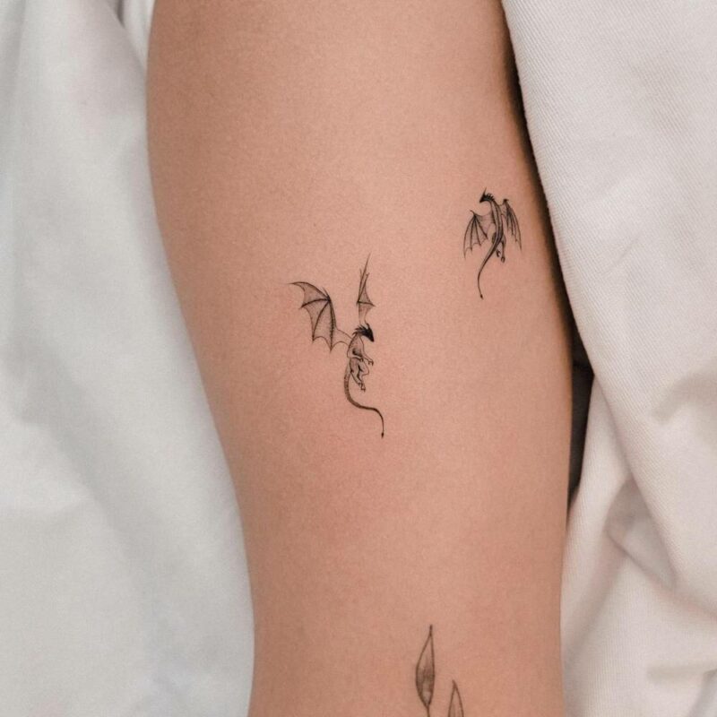 20 Dragon Tattoos for Women That Soar Above The Rest