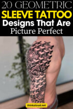 20 Geometric Sleeve Tattoo Designs That Are Picture Perfect