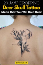 20 Jaw-Dropping Deer Skull Tattoo Ideas That You Will Hold Dear