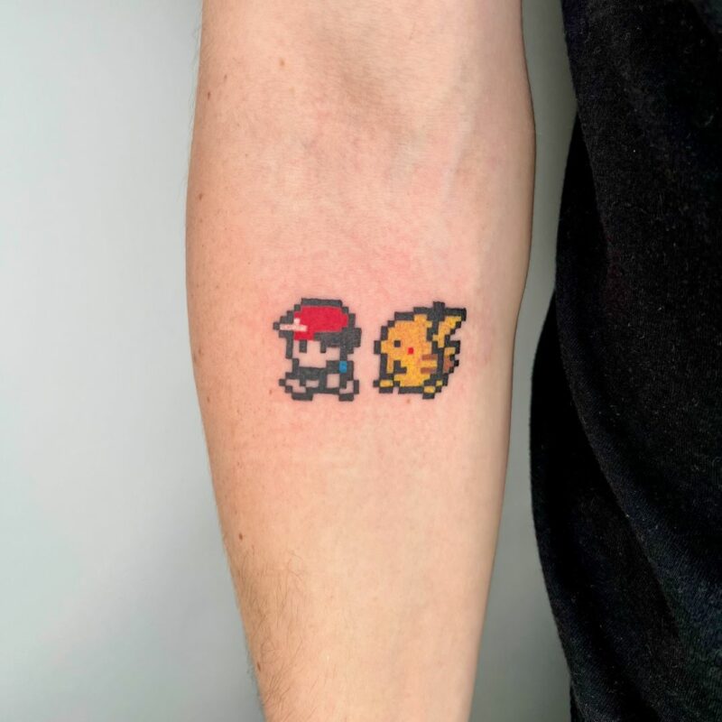 20 Electrifying Pikachu Tattoo Ideas