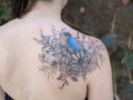 20 Bluebird Tattoo Designs That Capture The Beauty Of Flight
