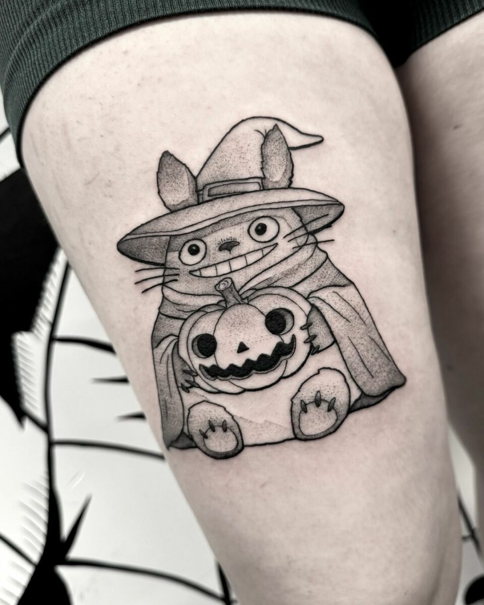 20 Magical Totoro Tattoo Designs to Bring Studio Ghibli Alive On Your Skin