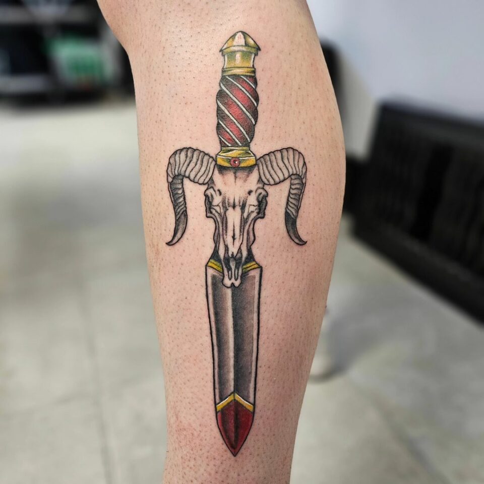 20 Remarkable Ram Skull Tattoo Designs That Command Attention