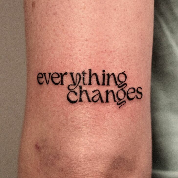 20 Deep Meaningful Small Quote Tattoos To Express Yourself