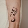 20 Stunning Nefertiti Tattoo Designs That Are Fit For A Queen