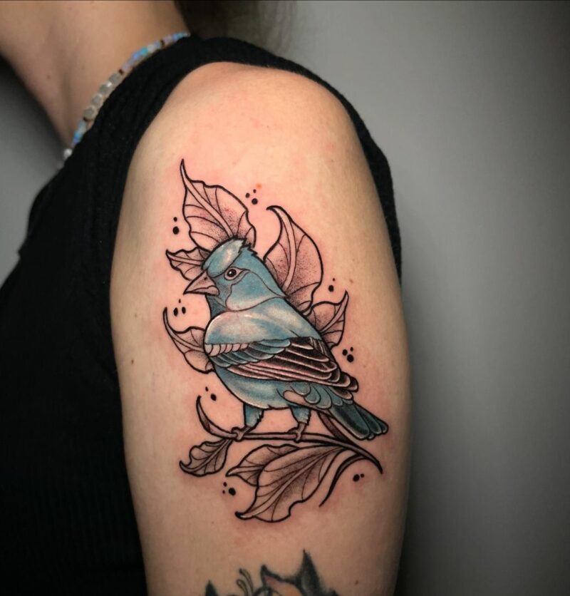 20 Bluebird Tattoo Designs That Capture The Beauty Of Flight
