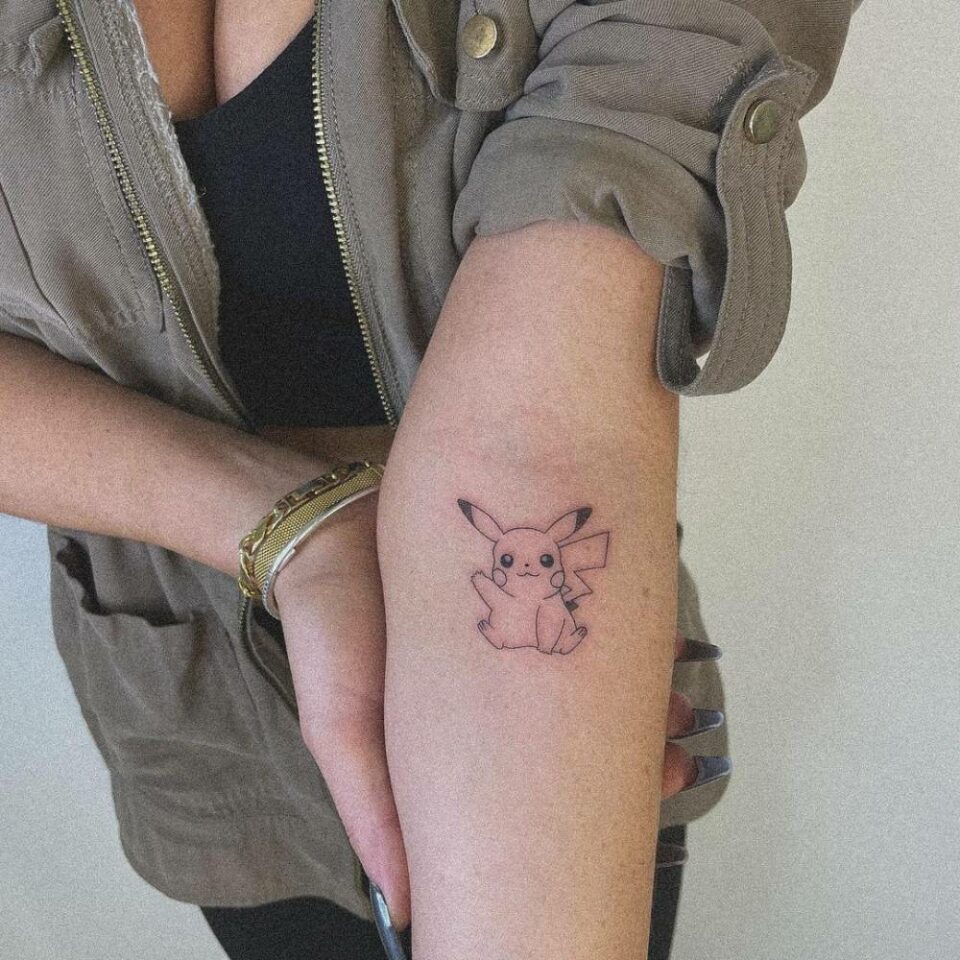 20 Electrifying Pikachu Tattoo Ideas