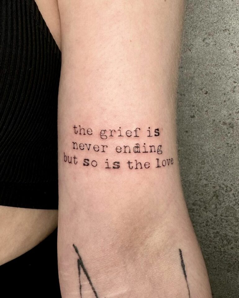 20 Deep Meaningful Small Quote Tattoos To Express Yourself