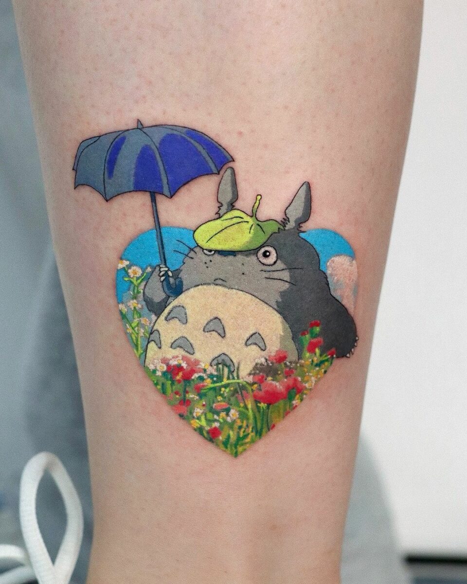 20 Magical Totoro Tattoo Designs to Bring Studio Ghibli Alive On Your Skin