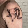 20 Remarkable Ram Skull Tattoo Designs That Command Attention