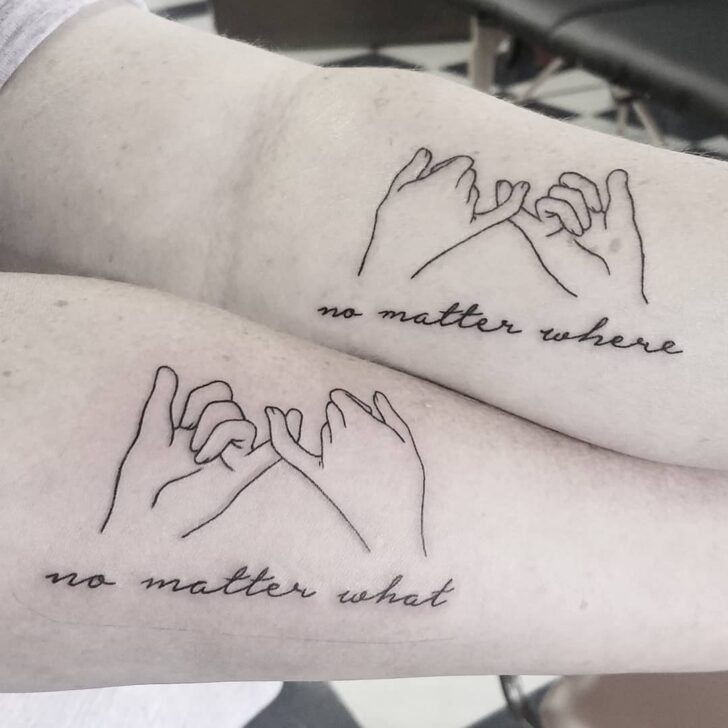 19 Beautiful Pinky Promise Tattoo Ideas To Celebrate Lifelong Bonds