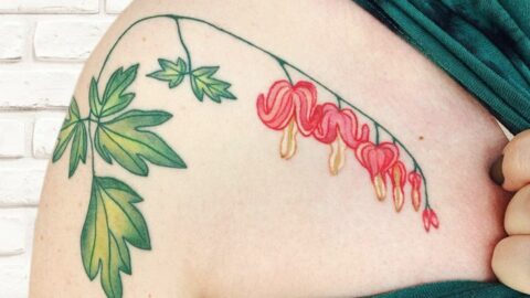 18 Fascinating Bleeding Heart Tattoos For The Love-Stricken