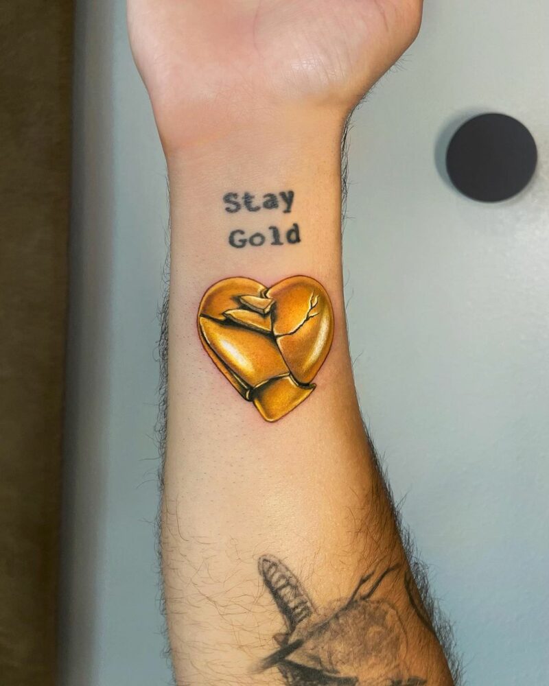 18 Eye-catching Gold Tattoos To Add A Luster To Your Life