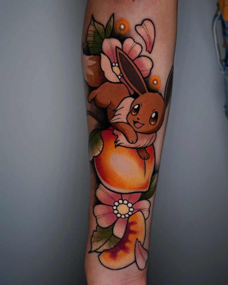19 Sweet Eevee Tattoos For All Fans Of The Beloved Character