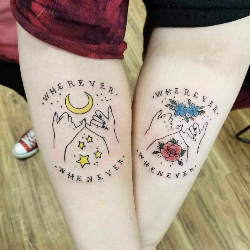 19 Beautiful Pinky Promise Tattoo Ideas To Celebrate Lifelong Bonds
