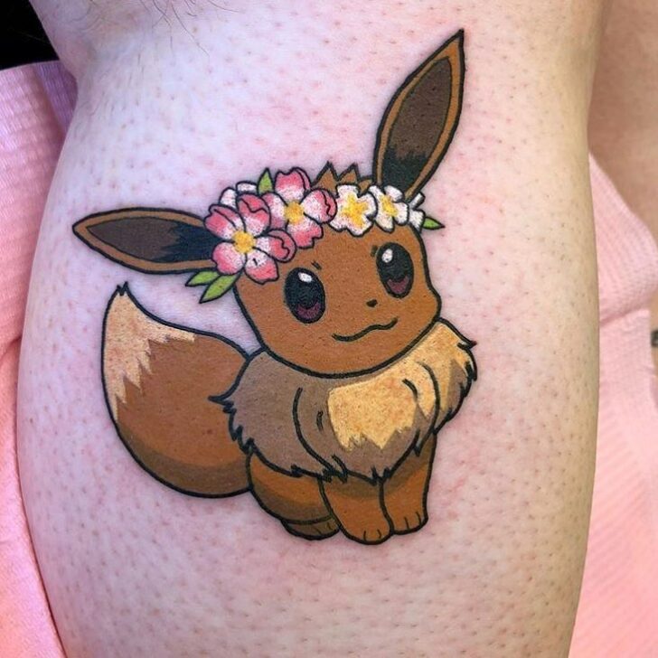 19 Sweet Eevee Tattoos For All Fans Of The Beloved Character