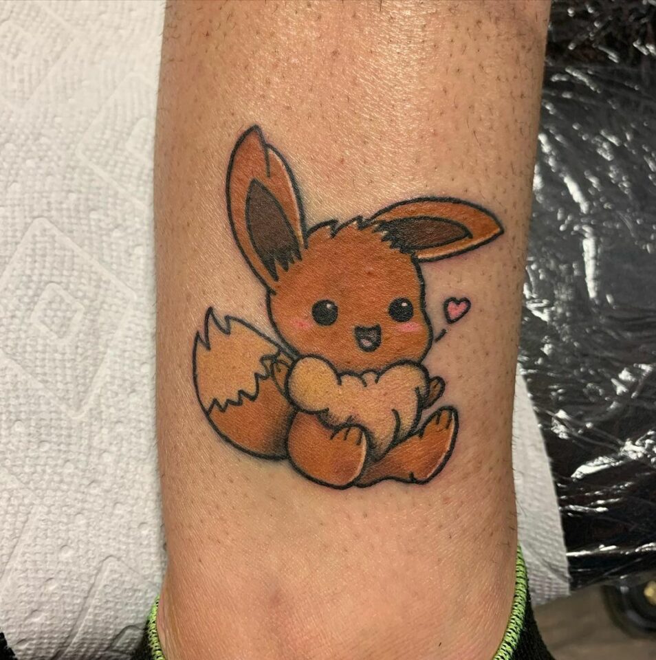 19 Sweet Eevee Tattoos For All Fans Of The Beloved Character