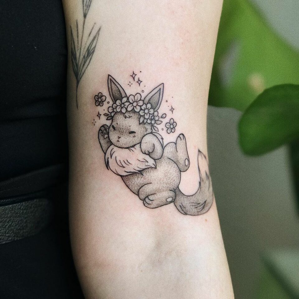 19 Sweet Eevee Tattoos For All Fans Of The Beloved Character