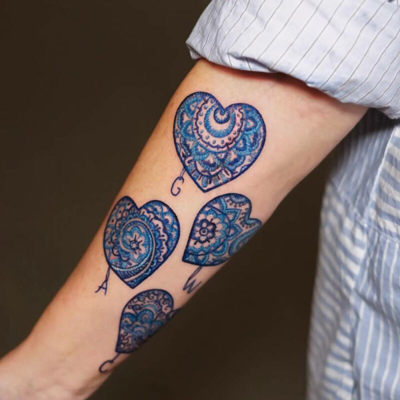 18 Embroidery Tattoos That'll Stitch Their Way Into Your Heart