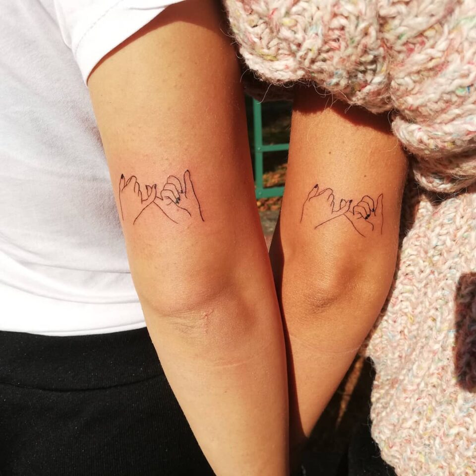 19 Beautiful Pinky Promise Tattoo Ideas To Celebrate Lifelong Bonds