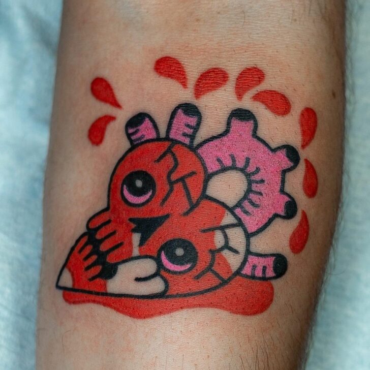 18 Fascinating Bleeding Heart Tattoos For The Love-Stricken