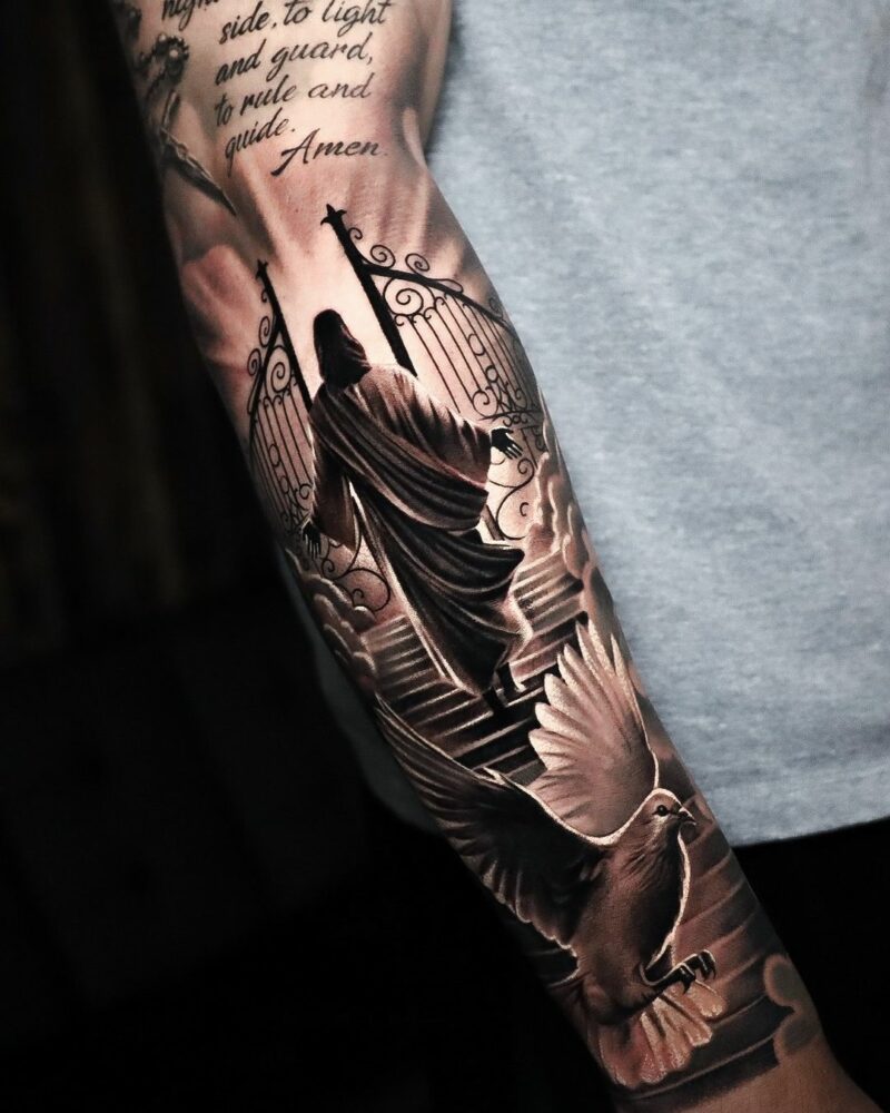 18 Inspiring Dove Tattoos To Express Your Inner Serenity