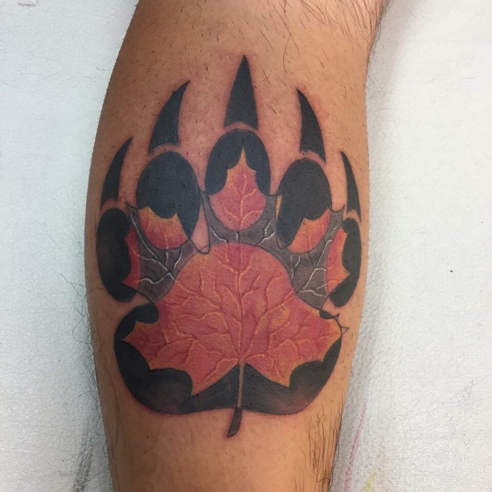 18 Paw-Sitively Amazing Bear Paw Tattoos To Enhance Your Look