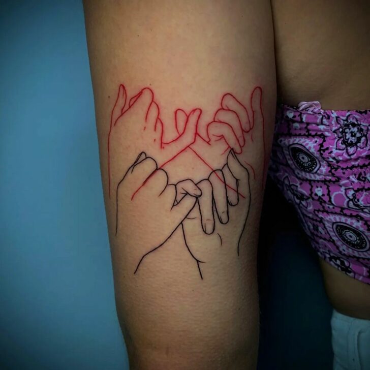 19 Beautiful Pinky Promise Tattoo Ideas To Celebrate Lifelong Bonds