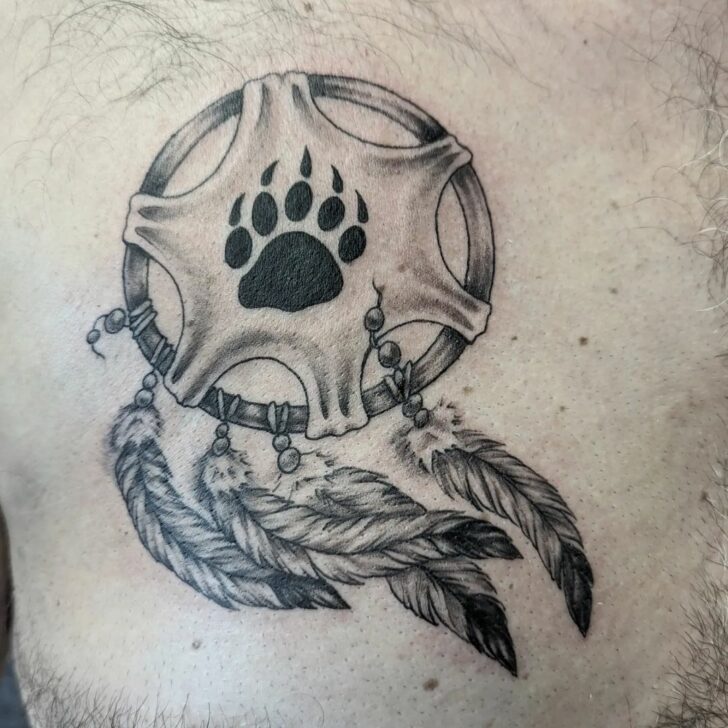 18 Paw-Sitively Amazing Bear Paw Tattoos To Enhance Your Look