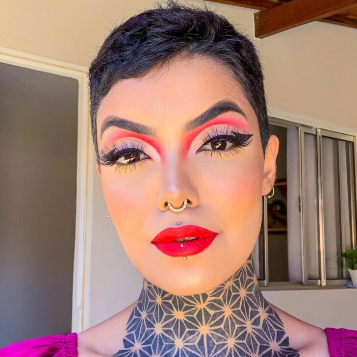 30 Vibrant Colored Pixie Cuts For A Bold Look