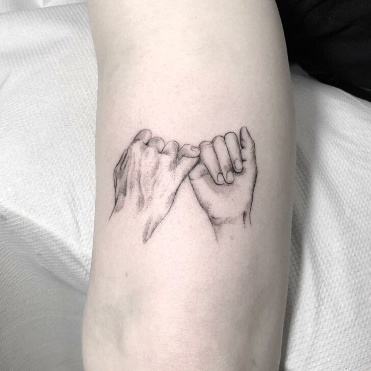 19 Beautiful Pinky Promise Tattoo Ideas To Celebrate Lifelong Bonds